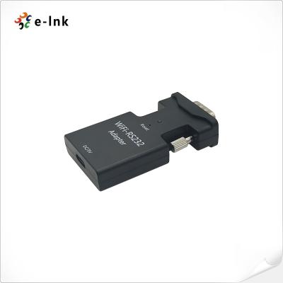 China Mini adaptador RS232 a Wifi, Extensor inalámbrico RS232, Transmisión transparente, Adaptador Wifi-RS232, Sin controlador, Protocolo Telnet, Convertidor RS232 a Wifi para configuración/prueba remota en venta