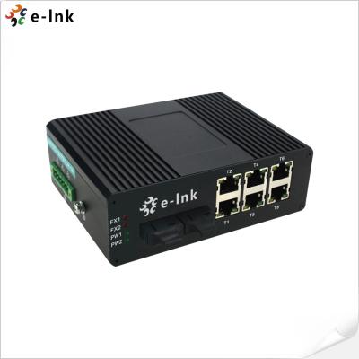Chine Commutateur Ethernet industriel à 6 ports 10/100Base-T + à 2 ports 100BASE-FX à vendre
