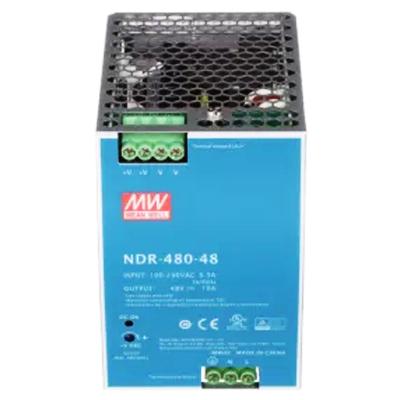 Cina Accessori per fibra ottica industriale Alimentatore a guida DIN da 480 W 48 V 10 A ad alta potenza in vendita