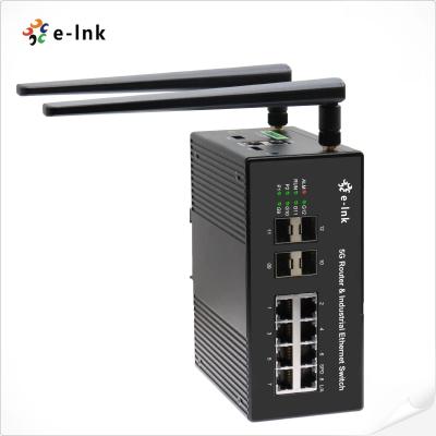 China Gigabit interface 10/100/1000Mbps adaptive, full/half duplex, MDI/MDIX adaptive mode, 5G Router & Industrial Ethernet Switch for sale