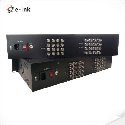 Cina Convertitore in fibra ottica video 4-in-1 32Ch HD-AHD/HD-CVI/HD-TVI/CVBS Tecnologia di codifica senza compressione in vendita