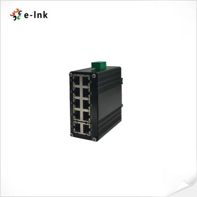 中国 ミニ工業用10ポート10/100/1000Mギガビットイーサネットスイッチ コンパクトDINレール 販売のため