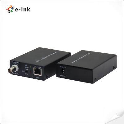 China Ethernet over Coax Extender with Transmit 10/100Base-TX Full Duplex Ethernet up to 300m over coaxial cable. for sale