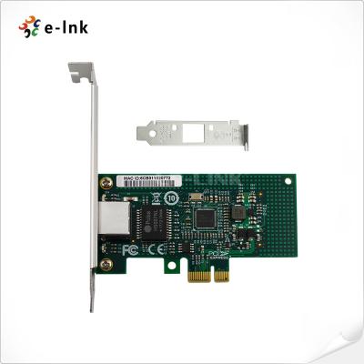 China PCI-Express 10/100/1000M Gigabit Copper Network Card (Intel I210 Based) for sale