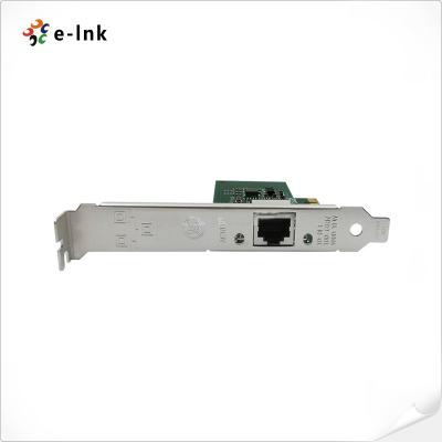 China Placa de Rede Gigabit Copper PCI-Express 10/100/1000M (Baseada em Intel I210) à venda