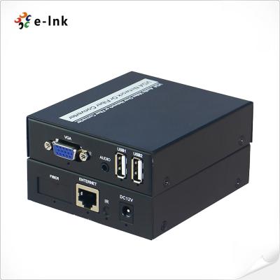 China USB VGA KVM over CAT5/6 UTP Extender Supports for external one-way analog stereo audio signal transmission for sale