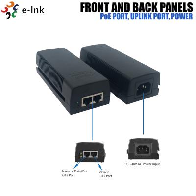 China Gigabit PoE Injector IEEE802.3af 30W for sale