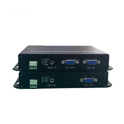 Cina Extender USB VGA KVM in fibra ottica, portata 10 km 1080P Plug and Play per uso industriale in vendita