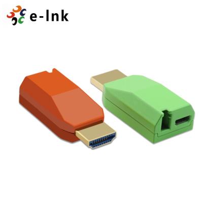 China Mini 4K/60Hz HDMI2.0 over Single-Core Multimode Fiber Extender 300m 4:4:4 Chroma for sale