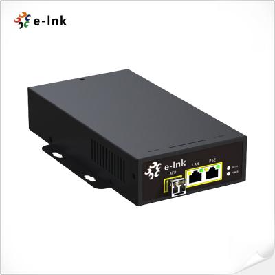 China 60W SFP PoE Injector with 4KV surge protection on PoE port for sale