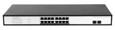 Китай 16-портный 10/100/1000T 802.3at PoE + 2-портный 100/1000 SFP Ethernet Switch продается