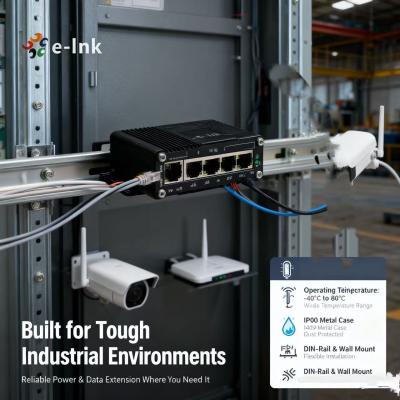 China Experience Uninterrupted Network Connectivity with Our Industrial Power over Ethernet Switch for sale