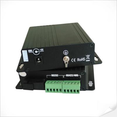 China Industrial RS232 RS485 RS422 Fiber Media Converter 80km for sale