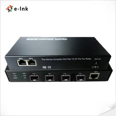 Китай Предприятие 3-Port переключатель локальных сетей 10/100/1000BASE-T + 4-Port 1000BASE SFP продается