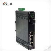 Cina Commutatore industriale 4-Port 10/100/1000Base-TX PoE di PoE e fibra di 1-Port 1000Base-X in vendita