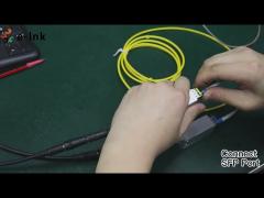 Conversor SMB 3G da fibra do SDI/prolongamento ótico de HD/SD-SDI 20KM LC