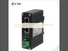 Großhandel PoE Injektor Adapter 95W 802.3bt 1000M Din Rail Gigabit Strom-Injektor 48V Gleichstrom-Ausgang