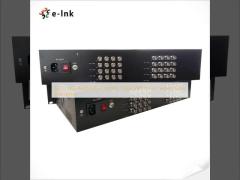 32Ch HD-AHD/HD-CVI/HD-TVI/CVBS 4-in-1 Video Fiber Converter