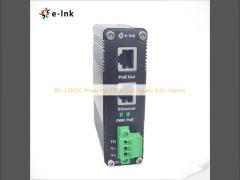 80 ~ 320VDC Integrazione dell‘energia industriale Gigabit PoE + Spritzer