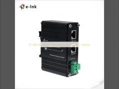 Outdoor Waterproof Industrial 95W Gigabit PoE Injector with 6KV Surge Protection
