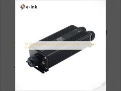 IP67防水産業用ギガビットPoEエクステンダー (入力1 x 出力2 x)