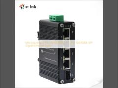 ミニインダストリアル 4ポート 10/100/1000T + 1ポート 100/1000X SFP ギガビットイーサネット スイッチ
