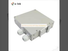 2x1.25G to 2.5G SFP Fiber Multiplexer