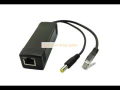 ギガビット 24V 1A PoE スプリッタ