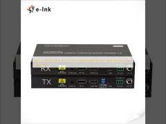 4K@60Hz 4:4:4 Uncompressed Audio-Video Fiber Optic Extender