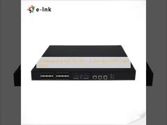 12 10G SFP+ ファイバーポート + 8 10/100/1000M 銅 RJ45 ポート 管理されたイーサネット ファイバー スイッチ