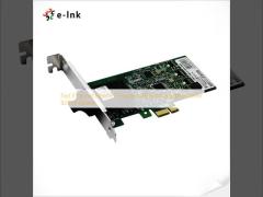 高速イーサネット光ファイバーPCI-Expressネットワークアダプター (Intel 82574ベース)