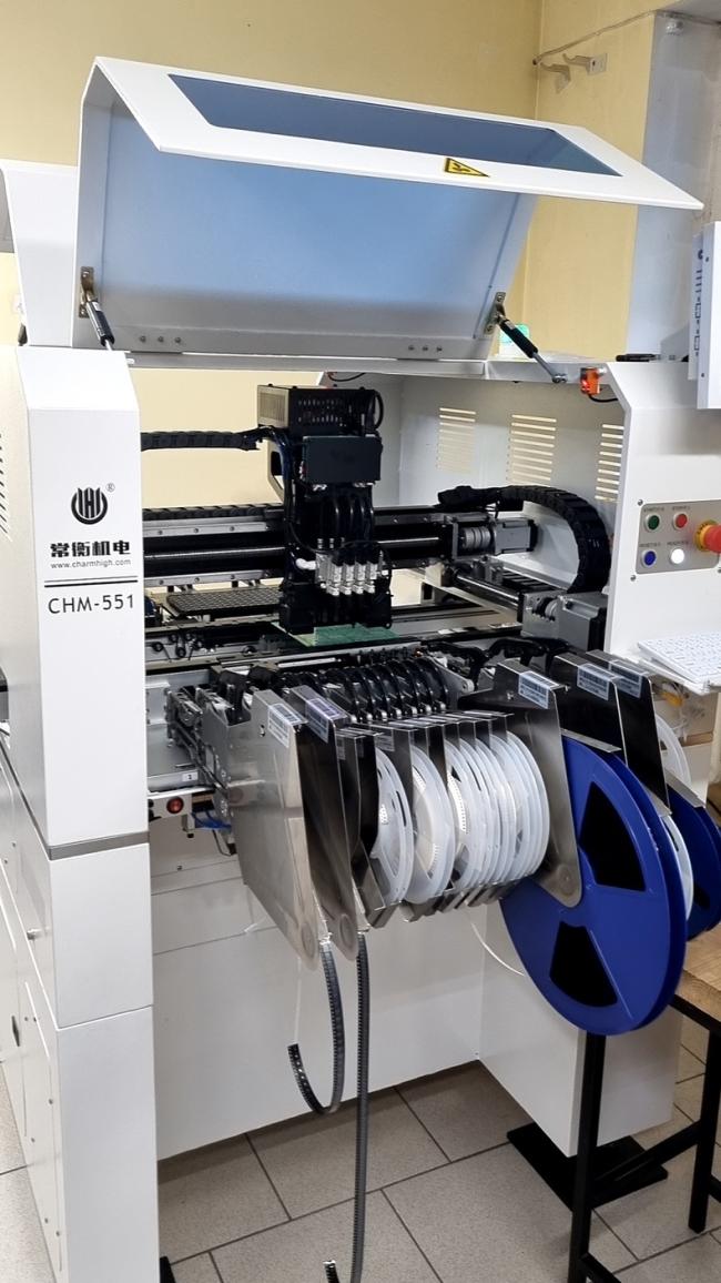 Customer feedback photo of SMT production line