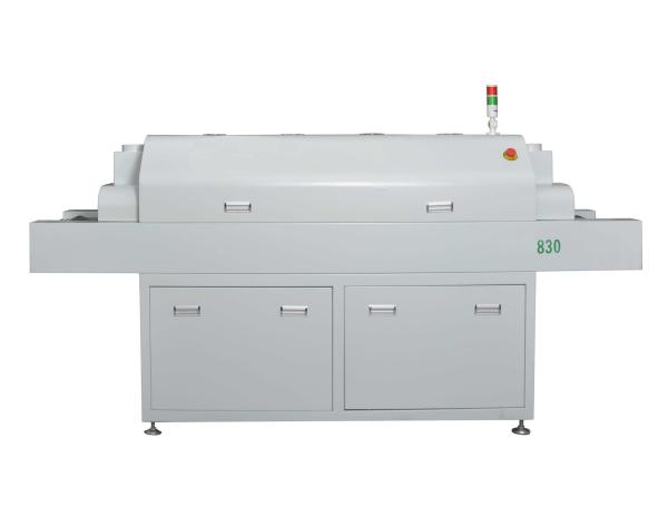 Ligne SMT petite et moyenne avec imprimante Stecnil 3250 CHM-551 SMT pick and place machine 830 four à reflux