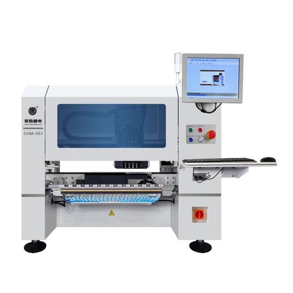 Génie 4 têtes bureau SMT pick place machine avec 50 chargeurs CHM-551