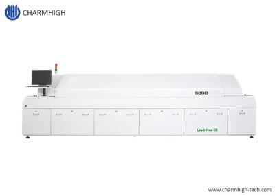 中国 8800 大型リフローオーブン 全自動レールPC制御 鉛のない 3180x500mm 販売のため