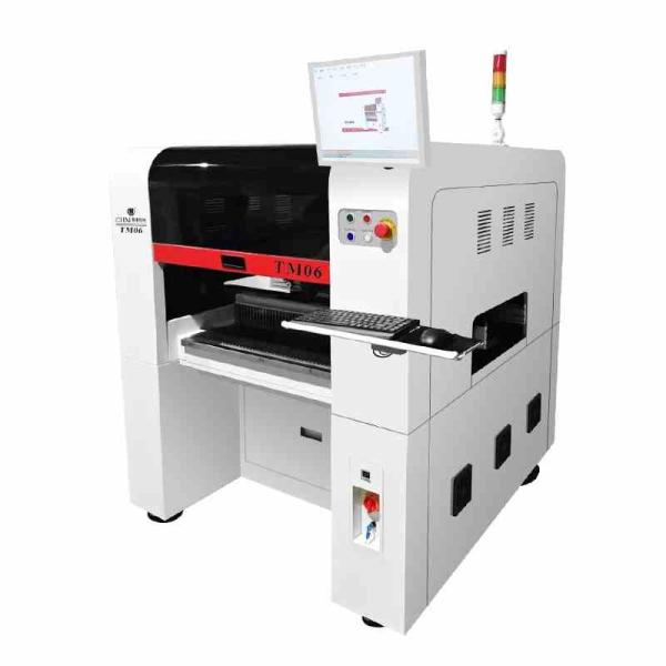 Volledig automatische 6 koppen 60 voeders SMT pick and place machine TM06 CPK≥1.0