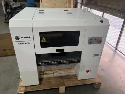 China Máquina de recogida y colocación SMT de escritorio de alta precisión automática de circuito impreso de alta precisión 0201 4 cabezas CHM-650 en venta