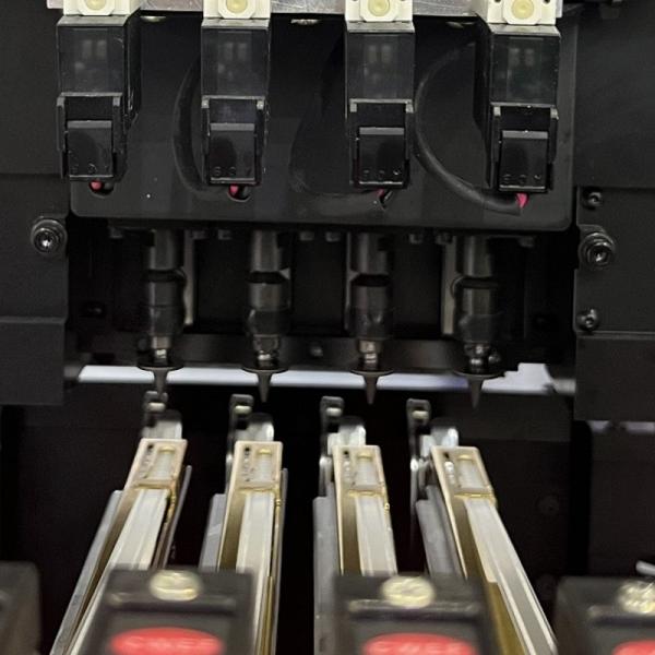 High Accuracy Industrial 4 heads Pick Place Machine with Auto Changer, Support 0201 BGA
