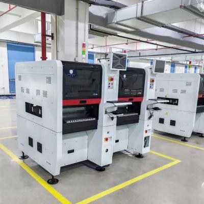 China High-end 6-head Module Pick and Place Machine TC06 Fully Automatic PCB Assembly for sale