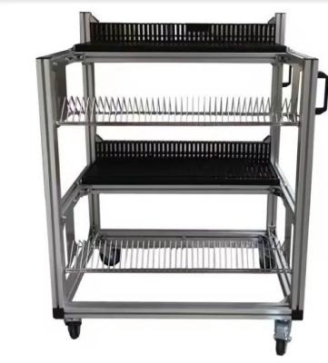 China Aluminum Alloy NXT Storage Feeder Cart For FUJI NXT Electric Feeder Charmhigh SMT Machines for sale