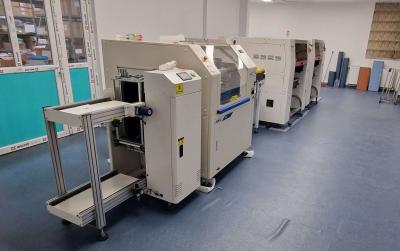 China Charmhigh SMT PCB Assembly Line with GKG-GSE Printer & 8-Zone Reflow for sale