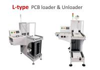 China L-Type PCB Loader Unloader 1000mm Compact SMT Magazine Loader for 350x250mm Boards for sale