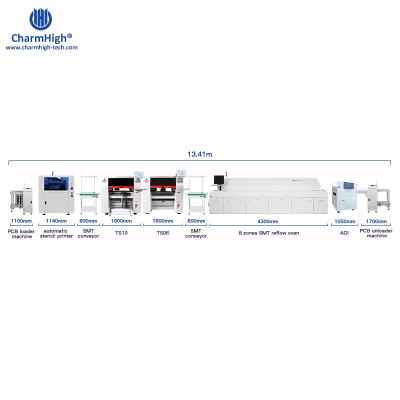 China High Volume Large In-line SMT Assembly Line SMT Solutions For PCBA Manufacturing for sale