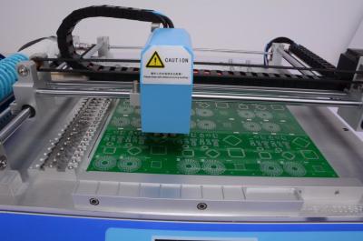 China Desktop CHMT36 SMD Pick And Place Machine , LED Smd Mounting Machine Laser Positioning Small SMT Machine for sale