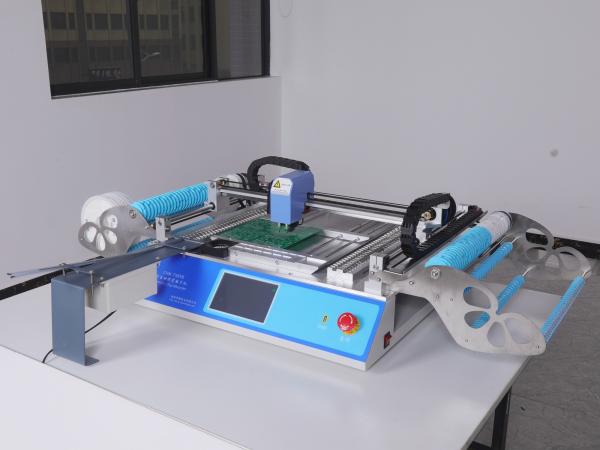 Stencil Printer 3040 / CHMT48VB+ Vibration Feeder , SMT PCB Assembly Line / Reflow Oven BRT-420