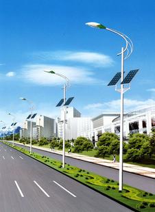 China 12m Installing Height Solar LED Outdoor Street Lights With 12V Gel Battery for sale