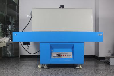 Cina X.500 blu millimetro dell'impacchettatrice 650 del tunnel degli strizzacervelli per industria cosmetica in vendita