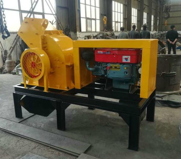 Quality 1-280t/h Capacity PC Small Mini Diesel Engine Laboratory Sample Hammer Mill for for sale
