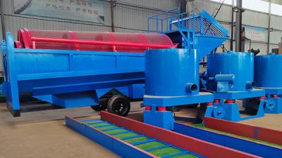 China Portable Gold Wash Plant for Alluvial Rock and Riversand Mining Separation Technology for sale