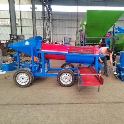 China Professional Gray Mobile Gold Mining Screen for Large Capacity Ore Separation for sale